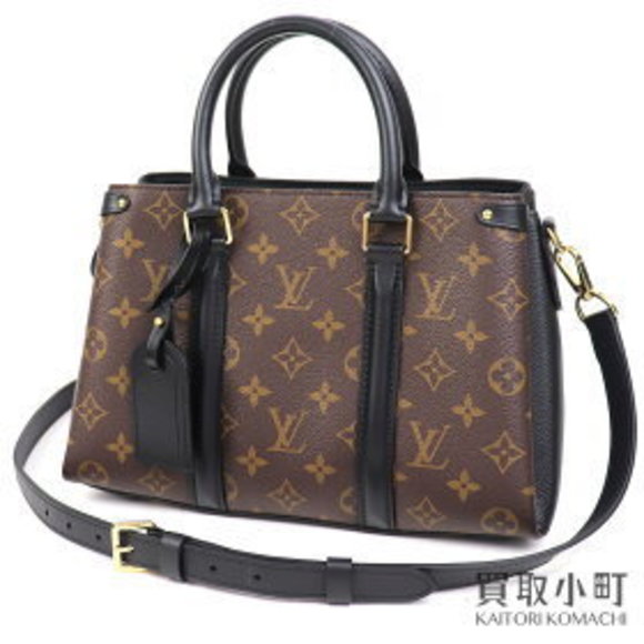 Louis Vuitton | Bags | Louis Vuitton Soufflot Nv Bb Noir Black Calf Bag ...